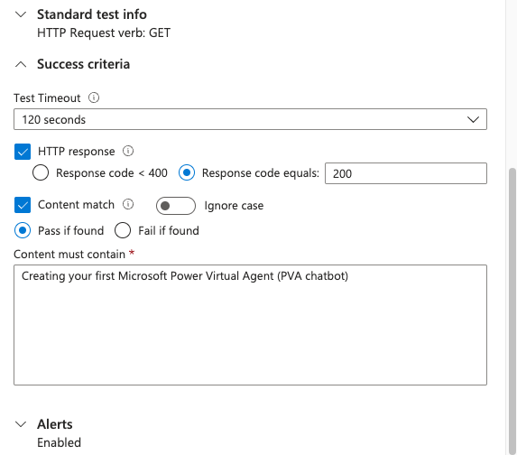 Monitoring your (blog) website using Azure Monitor – Gerjon.com